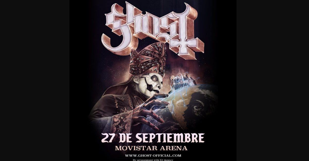 GHOST confirma su regreso a Chile: 27 de septiembre en el Movistar ...